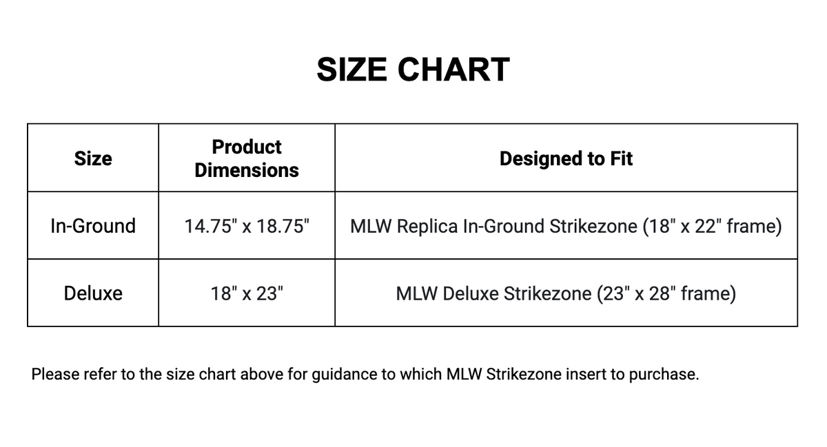 Official MLW Clear Plexiglass INSERT ONLY (2 Size Options) by Home Sta ...